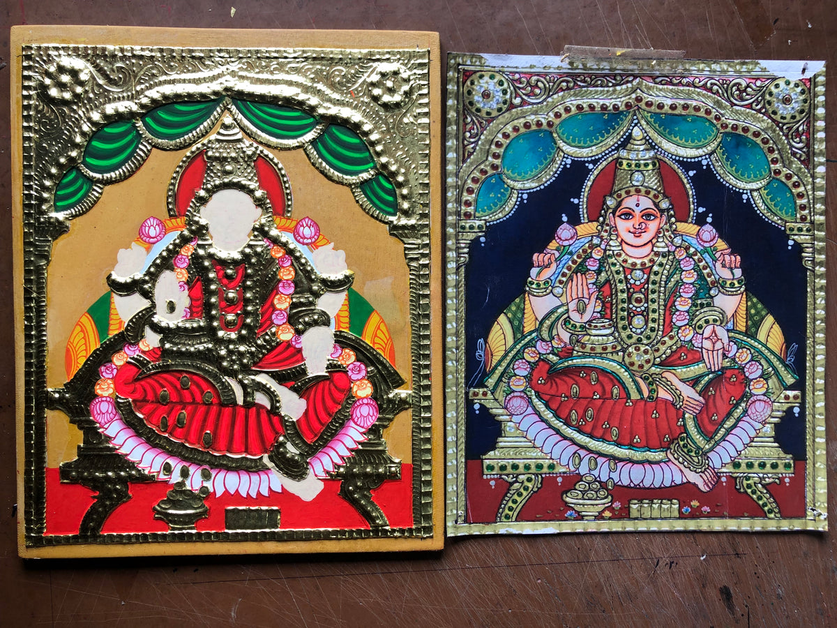 The Evolution of Thanjavur Paintings: Unraveling the Influences that S
