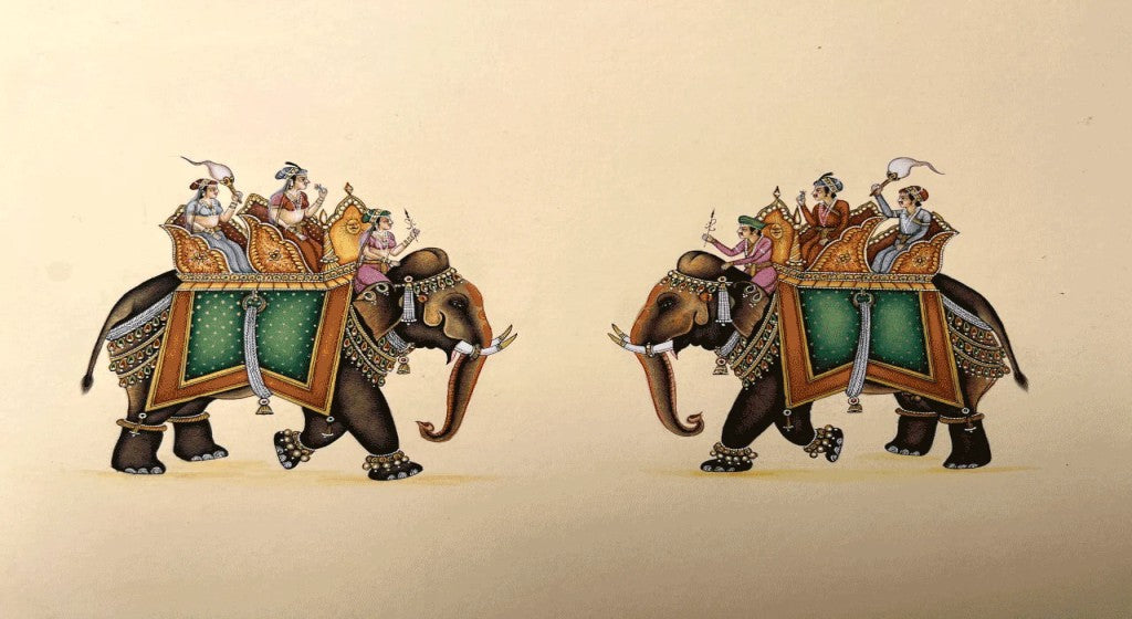 Development of Indian Miniature Paintings: From Origins to the Mughal Era