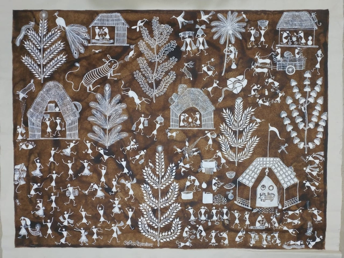 Warli Painting Greeting Cards