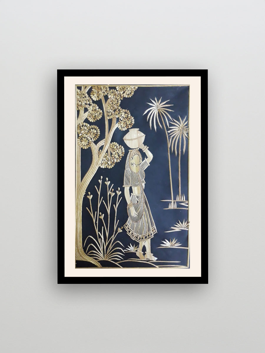 Sikki Grass Art of Bihar