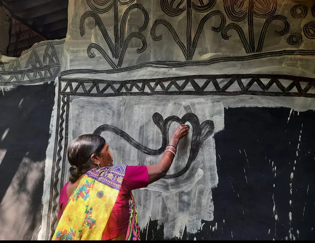 Manikchand Mahto: Sohrai Artist