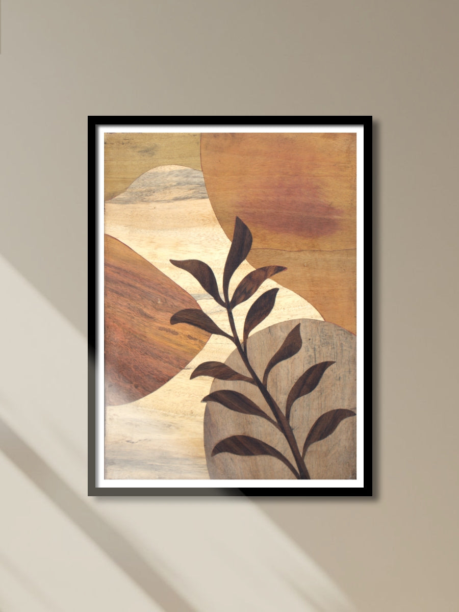 Tree Wood Inlay Woodpecker Multi Layer Inlay Art: Laser Ready File