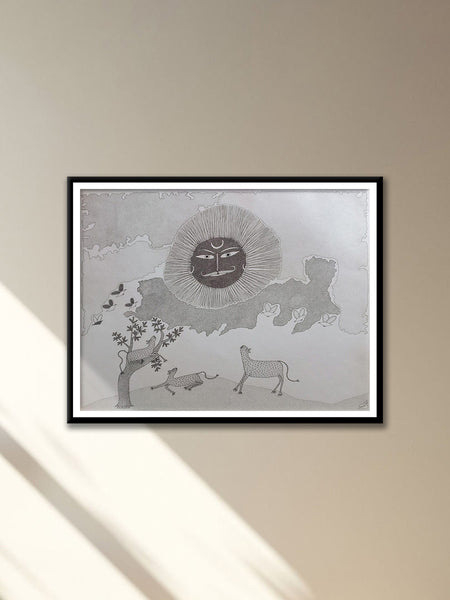 Buy Jogi Art Hindu Goddess Lakshmi Painting Online