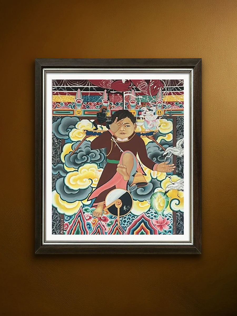 Buy Beginner In Thangka Art: A Handmade Masterpiece in India