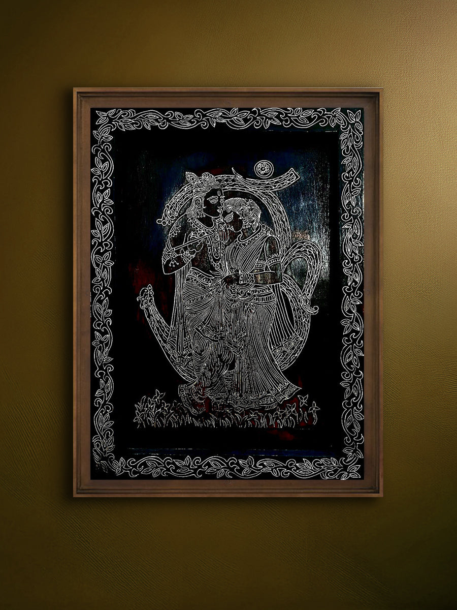 BuyRadha Krishna in tarkashi Inlay Online in India