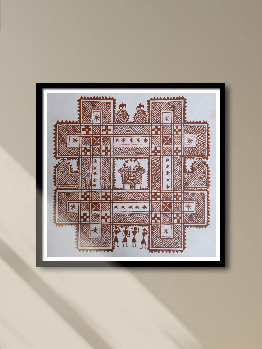 A Marriage Hall (Hasegoda) In Chittara Art