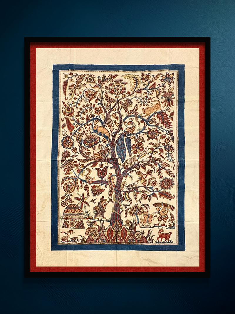 Tree of Life in Machlipatnam Kalamkari Painting