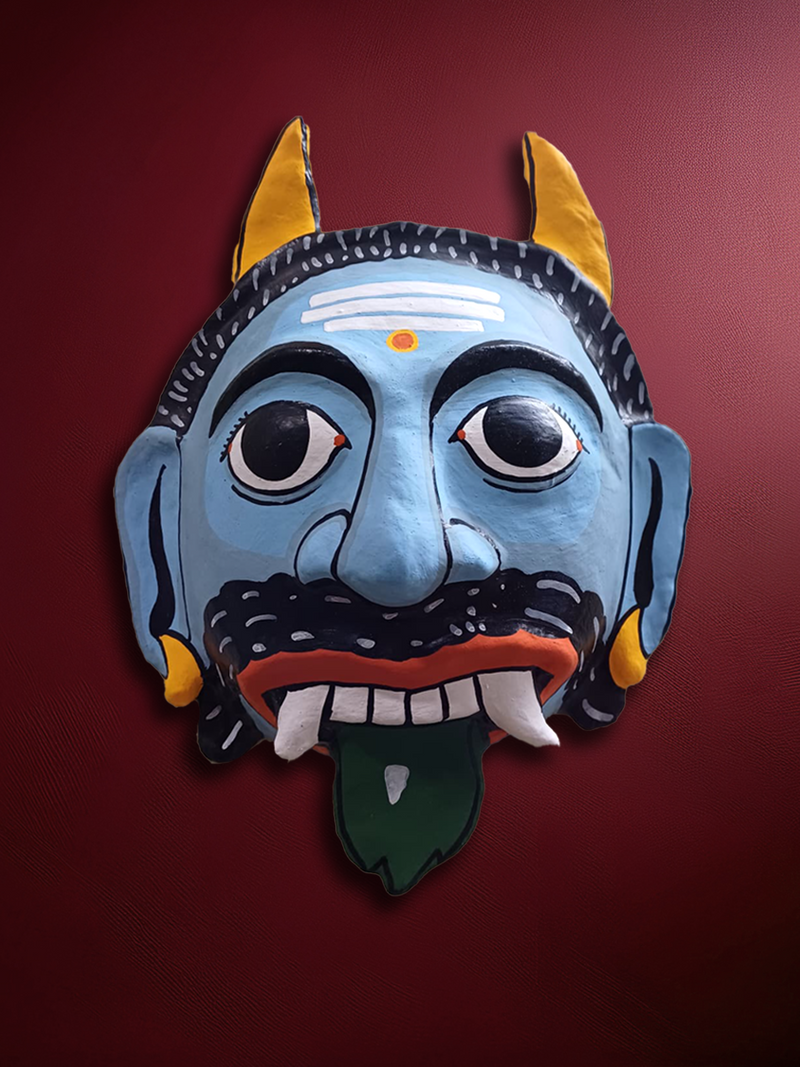 The silent trickster in Cheriyal mask Online