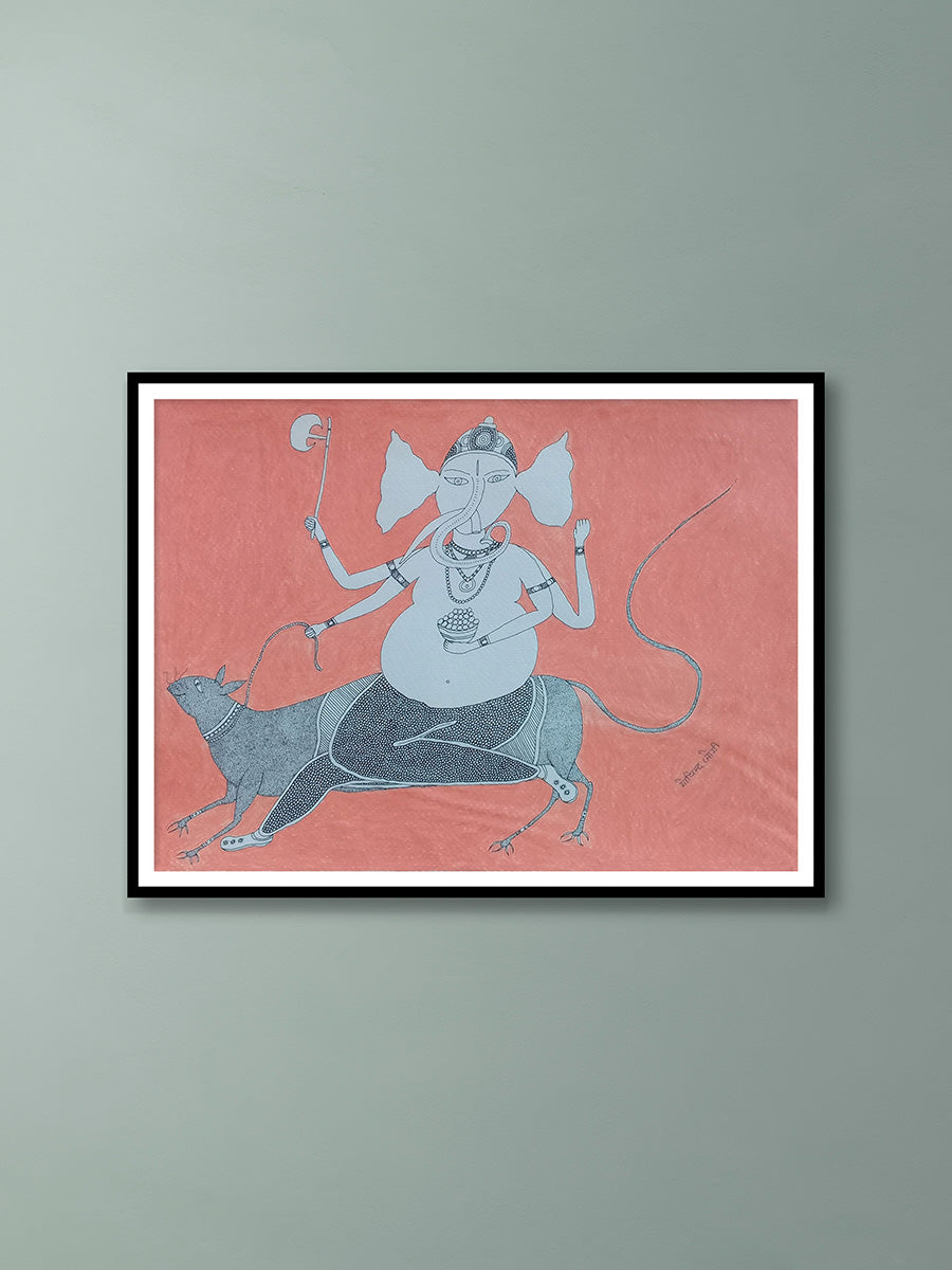 Religious Ganesha Jogi Painting