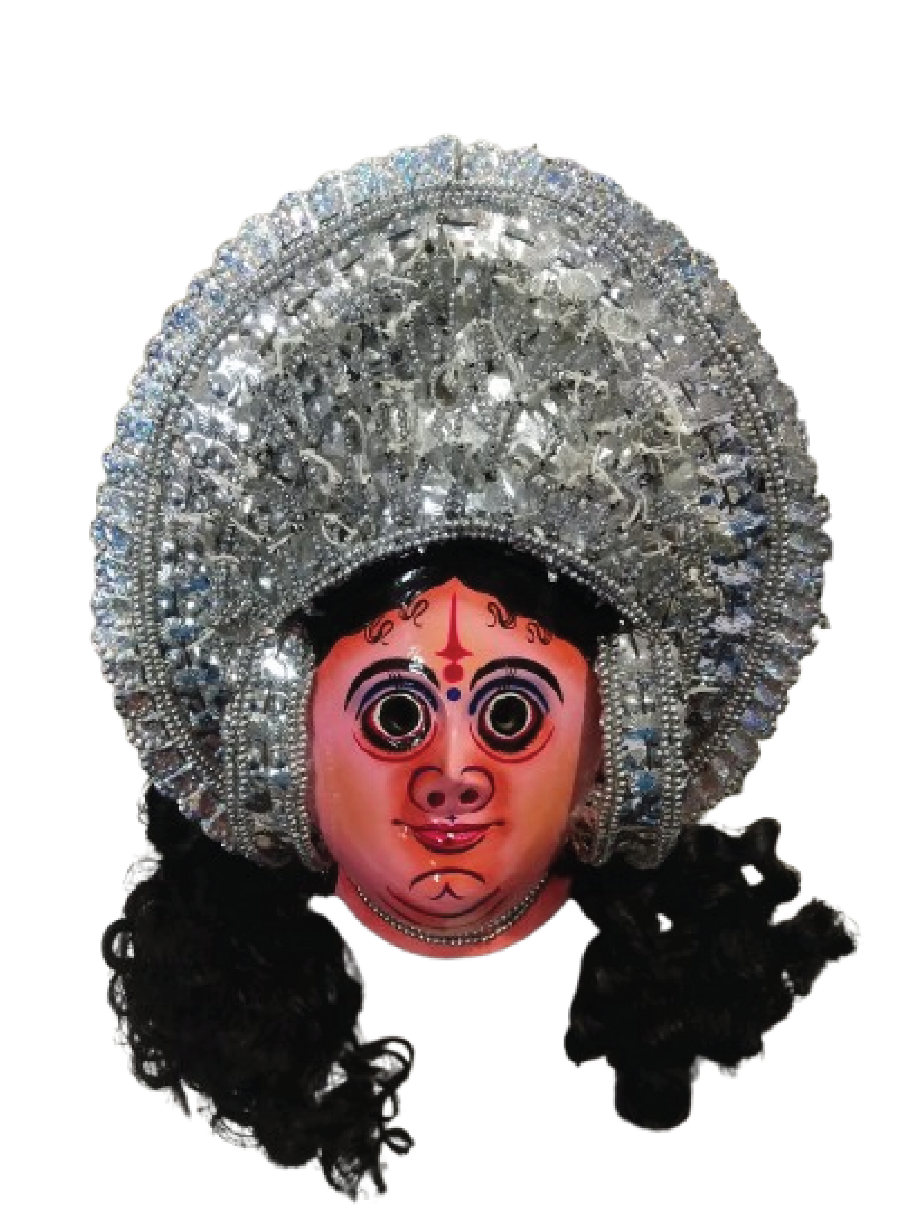 Traditional Chhau Mask Of Karitkeya