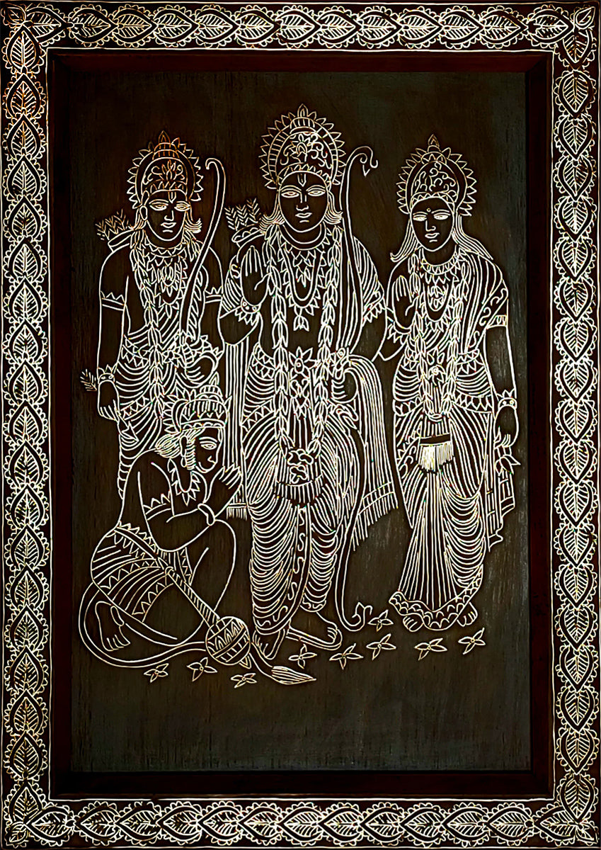 Buy Ram Darbar in tarkashi Inlay Online in India