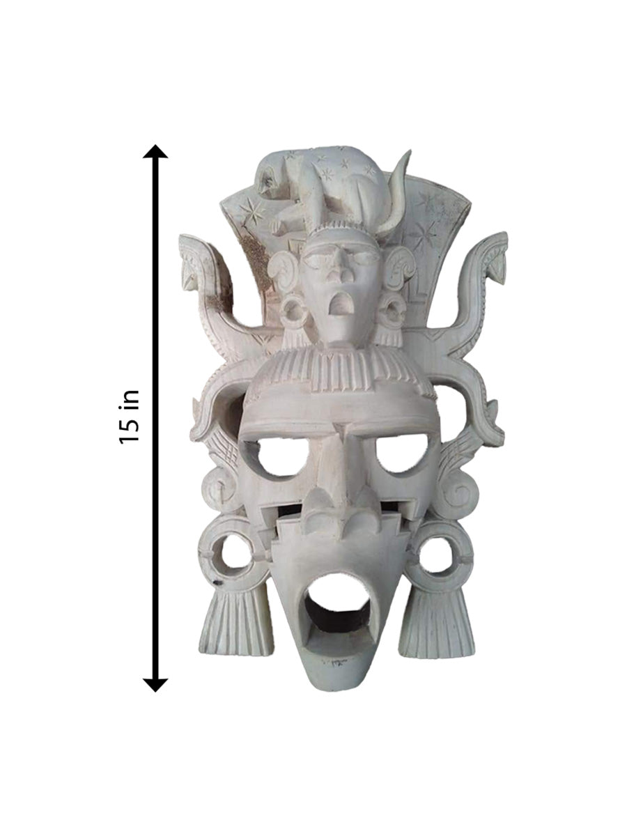 Traditional Indian Furnishings: Adivasi in Gomira Mask