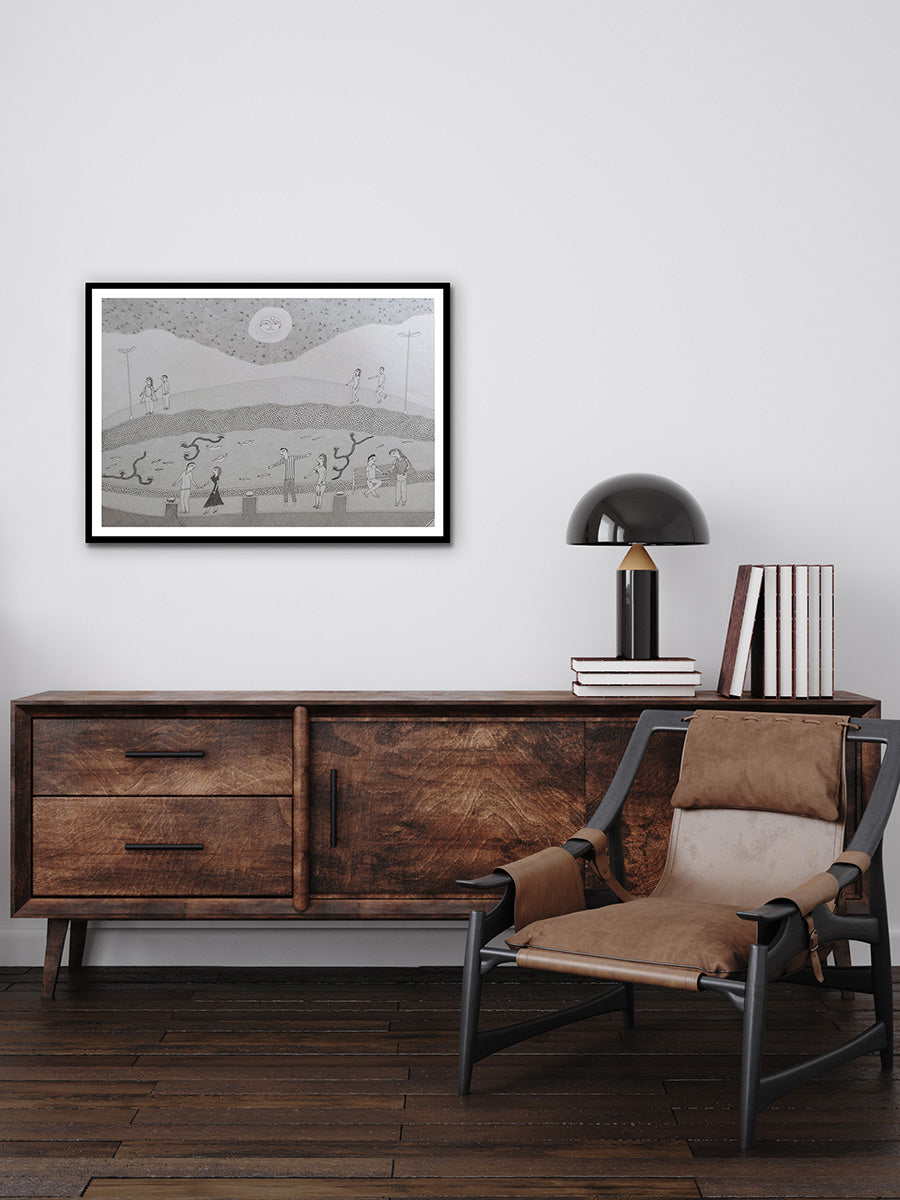 Handmade Park Art In Jogi Artwork