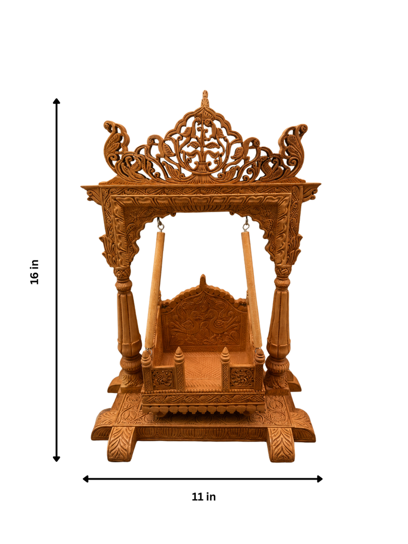 Buy Laddu Gopal in Kadam Wood Carving