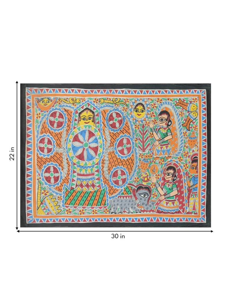 Kohbar painting in Madhubani Art for Sale