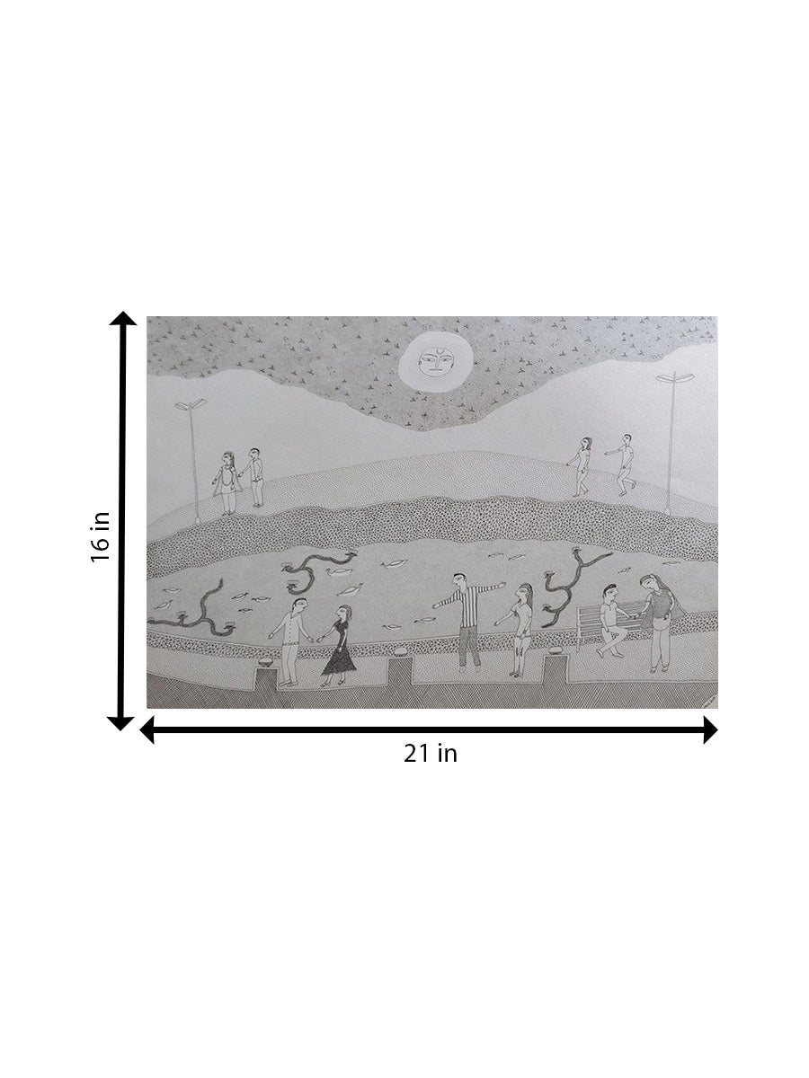 Handmade Park Art In Jogi Artwork