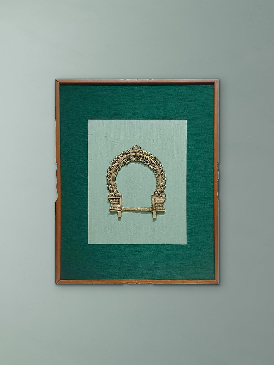 Buy Traditional Brass Frame Art- Wall Hanging