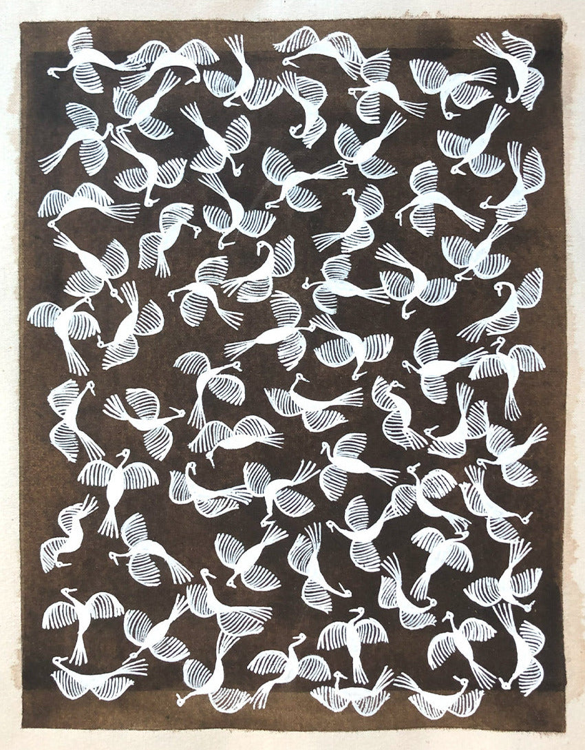 Birds | Warli Paintings & Artwork | Natural Indian Art