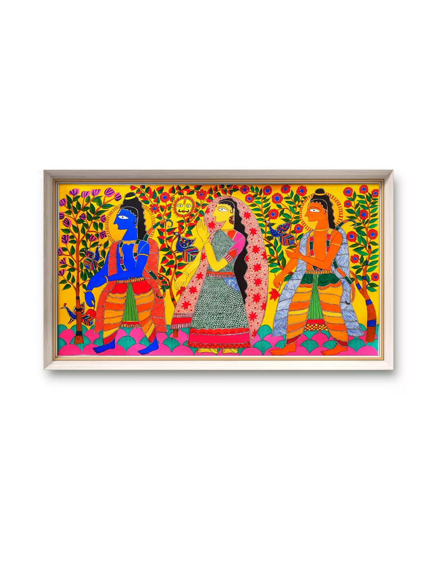 Izhar Ansari Madhubani Artist At Memeraki izhar-ansari-madhubani-artist-at-memeraki