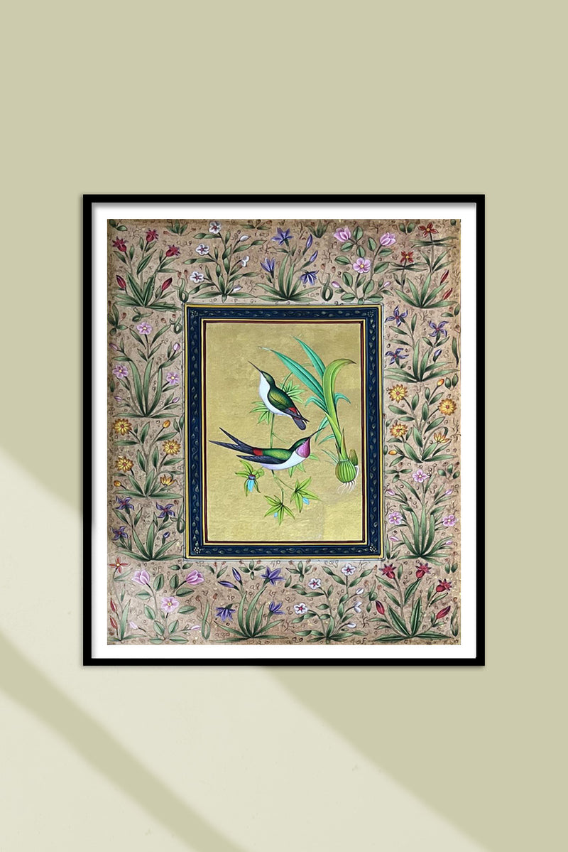 Buy Hummingbirds Painting In Miniature Artworks- Wall Decor – MeMeraki