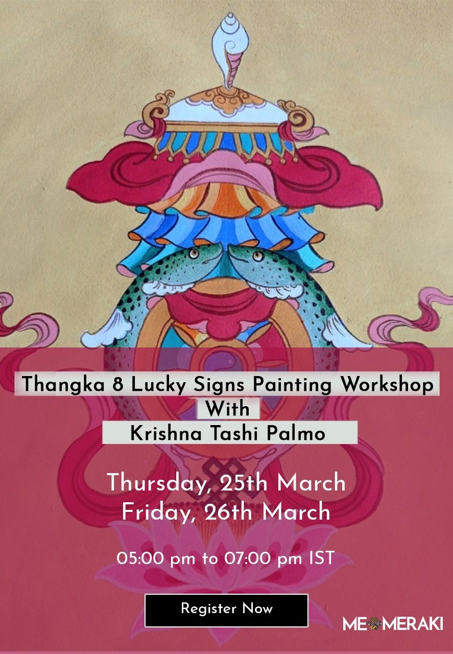 Buy Recording : ONLINE THANGKA ART WORKSHOP BY KRISHNA TASHI PALMO