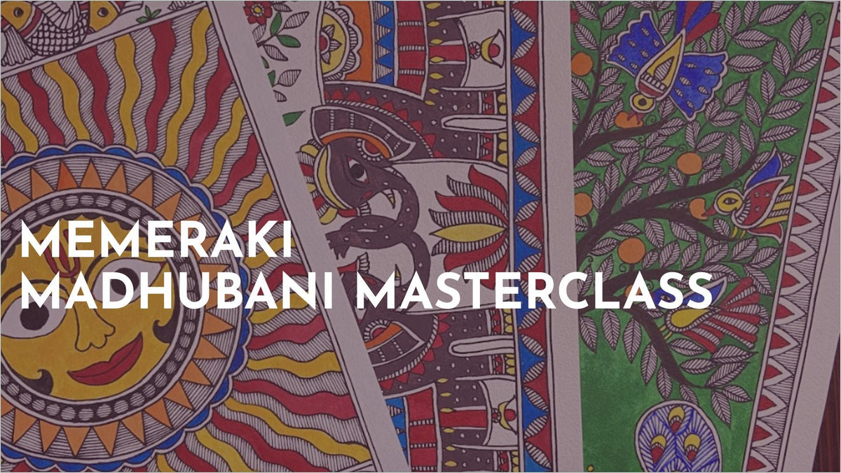 Madhubani Painting Masterclass, Online Art Classes for Beginner in India